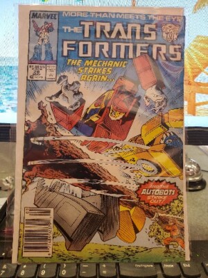 The Transformers #28 - Marvel Comic Book - May 1987 BAGGED AND BOARDED ...