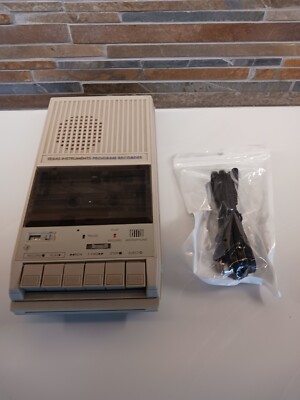 Texas Instruments Program Recorder Cassette Tape Player Works. New AC ...