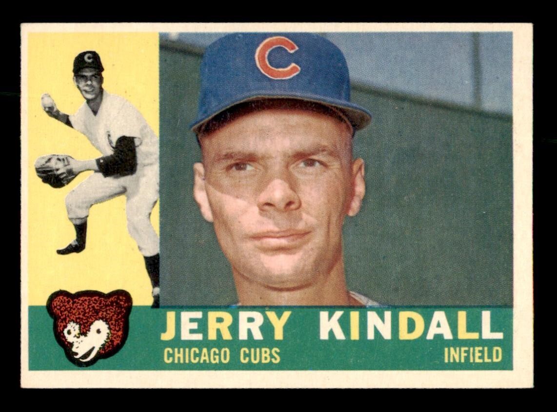 1960 Topps Baseball #444 Jerry Kindall EX/MT *e1 | eBay