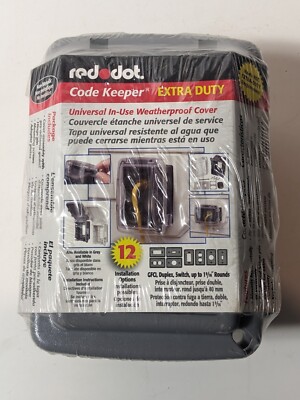 Red Dot Code Keeper Extra Duty Universal In-Use Weatherproof Cover | eBay