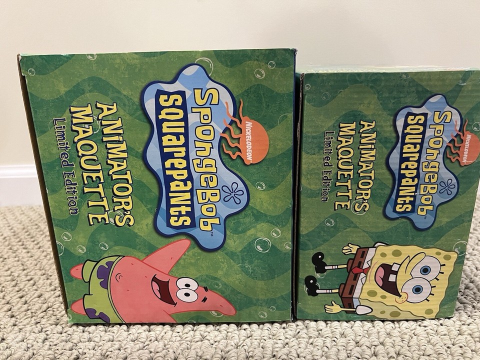 SpongeBob And Patrick Animators Maquette | eBay
