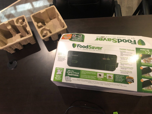 FoodSaver FM2000 Vacuum Sealer Machine - Black 53891108003| eBay