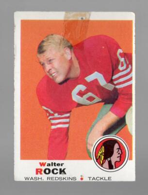 1969 Topps Walter Rock Washington Redskins #136 Very Good | eBay