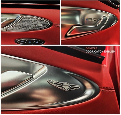 4 Genesis symbol small emblems For All Hyundai Genesis model (Made in ...