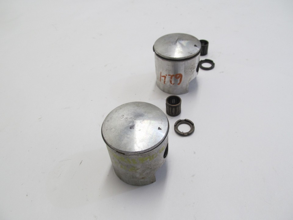 1980 POLARIS 340 SNOWMOBILE ENGINE PISTONS PAIR 62.4MM | eBay