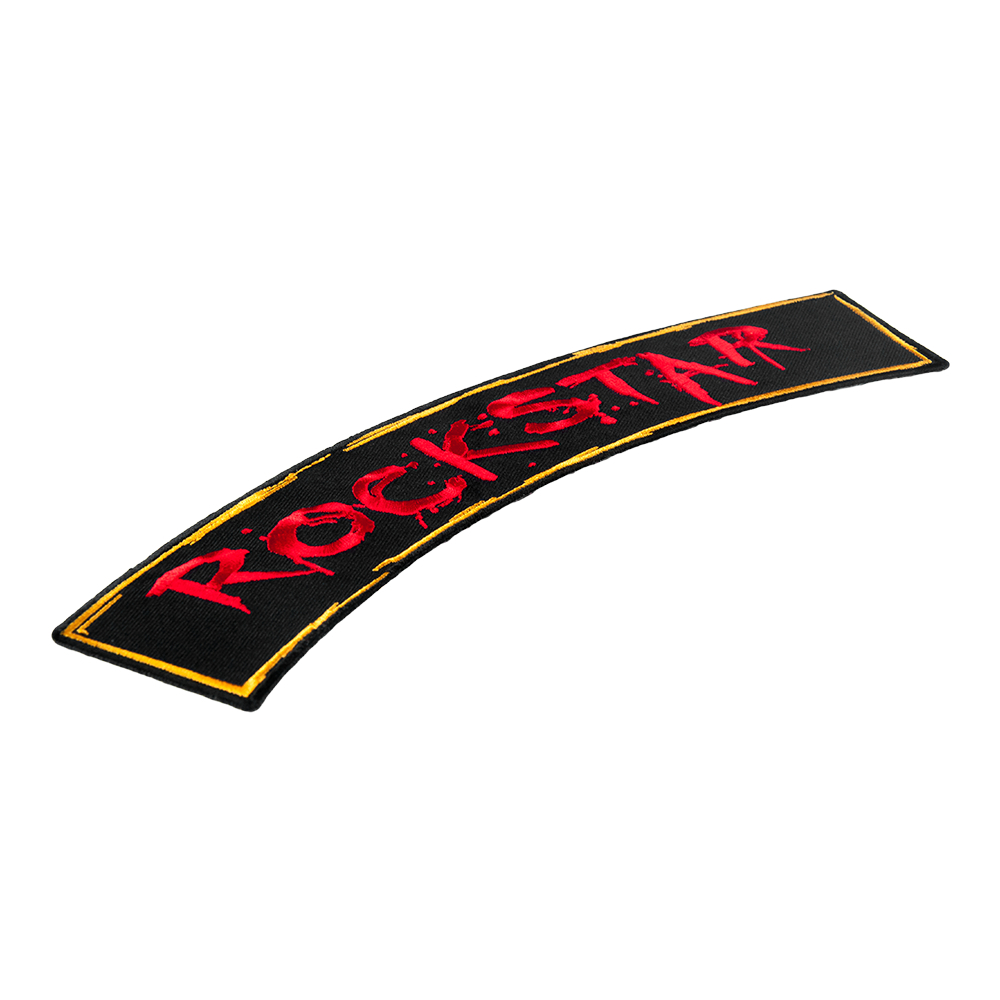 Rockstar Red Graffiti Rocker Patch, Women's Rocker Patches | eBay