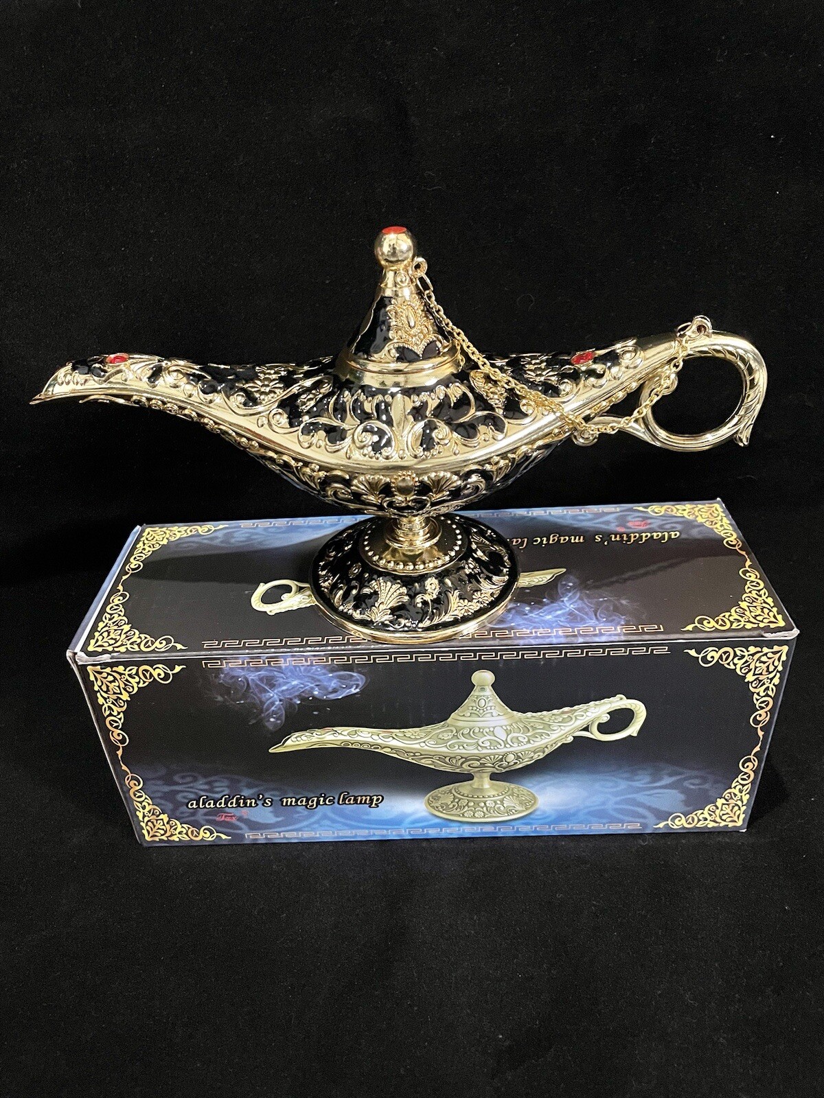 Aladdin Magic Genie Lamps Vintage Style Incense Burners Magic Light ...