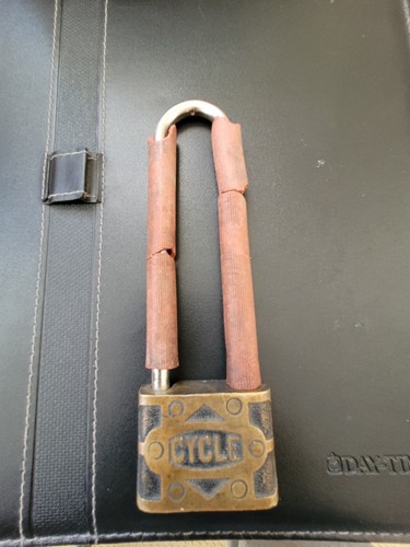 Vintage Cycle Brand Bike Lock Used | eBay