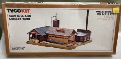 Tyco 7788 HO Saw Mill and Lumber Yard Easy to Assembly Kit LN/Box | eBay