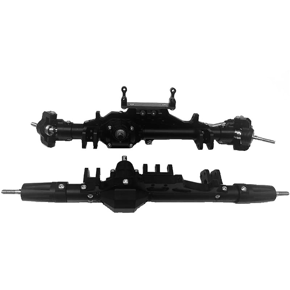Front Rear Axle Differential Case Housing Assembly for SCX10 Axial ...