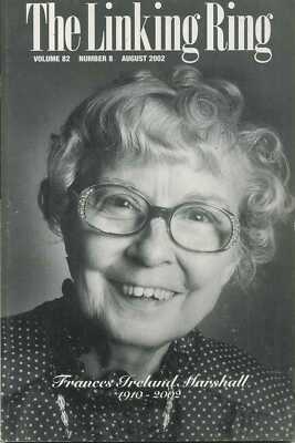 Frances Marshall amazing archive 68 items spanning 4 decades of magic ...