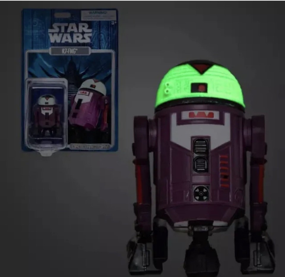 DISNEY PRKS 2022 STAR WARS R7-FNG HALLOWEEN VAMPIRE GLOW DROID FACTORY ...