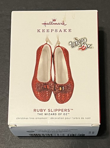 Hallmark 2019 The Wizard of Oz Ruby Slippers Ornament for sale online ...