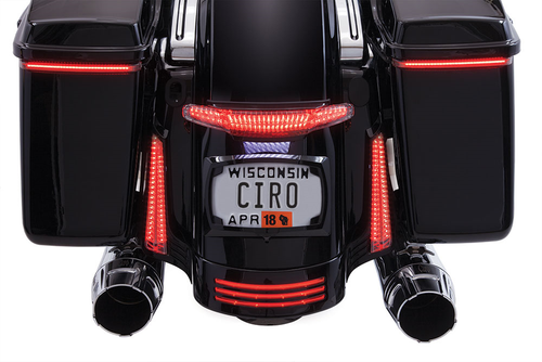 Ciro - 40052 - Taillight/License Plate Holder - Black | eBay
