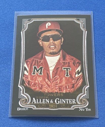 2024 Topps Allen & Ginter X #260 Myke Towers Rapper, Singer ...