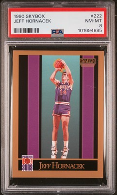1990 SKYBOX #222 JEFF HORNACEK PSA 8 | eBay