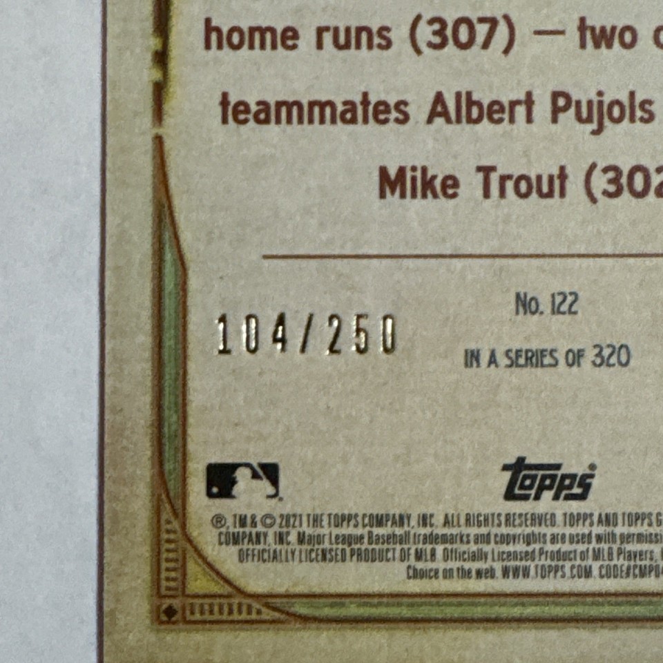 Justin Upton 2021 TOPPS GYPSY QUEEN MLB Baseball #122 Angels Indigo ...