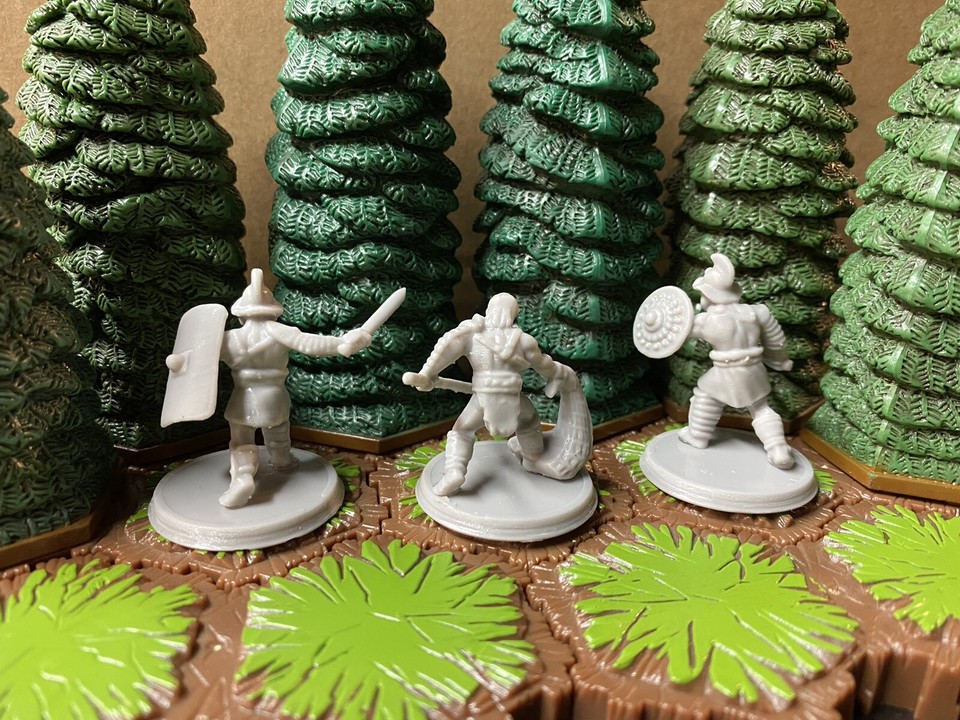 Heroscape Capuan Gladiators Braves Brawlers Blackmoon’s Siege (3 Pieces ...