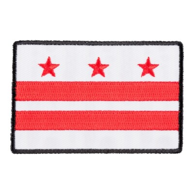 Washington DC Flag Patch, District of Columbia United States Patches | eBay