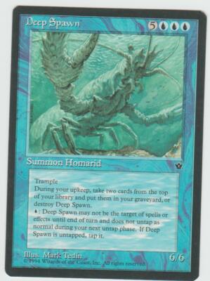 Deep Spawn MTG Magic The Gathering Fallen Empires | eBay