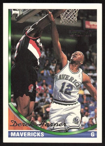 1993-94 Topps Gold Derek Harper #16 Dallas Mavericks | eBay