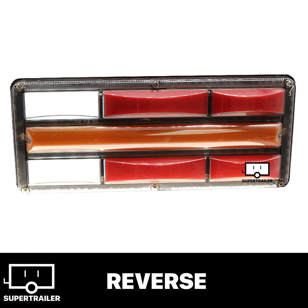 2X Sequential Indicator LED Tail Lights Trailer Ute Caravan Truck Stop ...