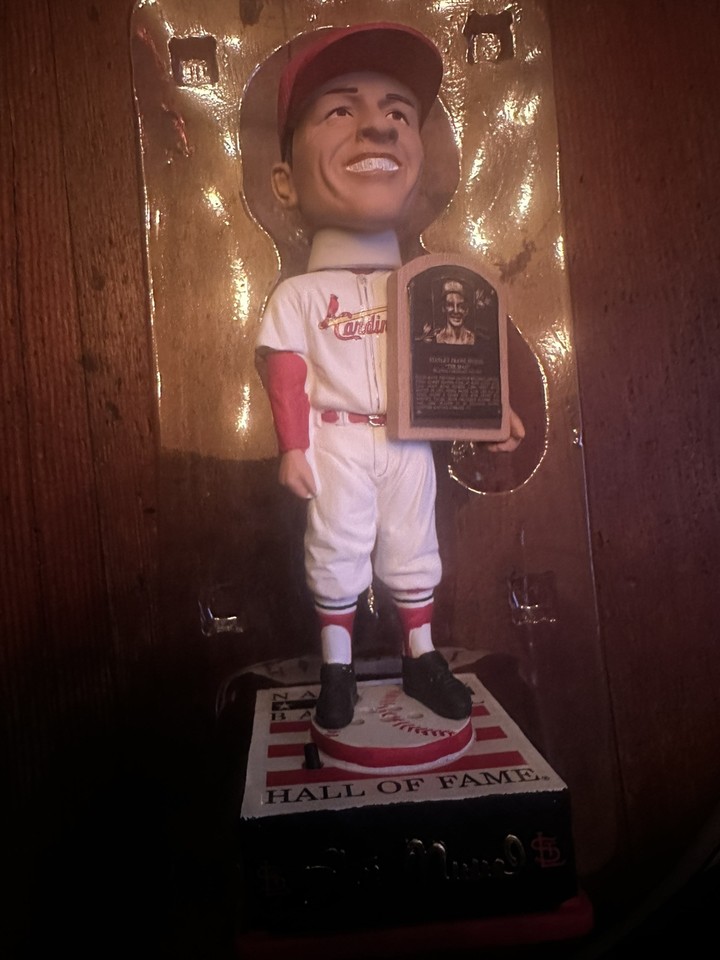 STAN MUSIAL St. Louis Cardinals Legend MLB HOF 1969 Bobblehead Set With ...