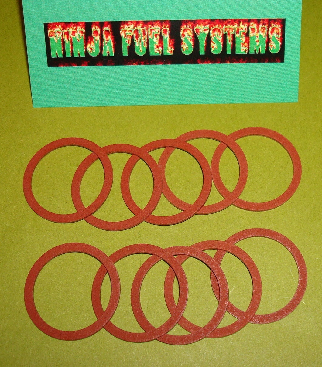 CARTER AFB AVS HIGH PERFORMANCE CARBURETOR FUEL INLET STRAINER WASHER ...