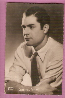 Georges GREY carte postale vintage CINEMA Ed.O.P ph.-studio Piaz | eBay