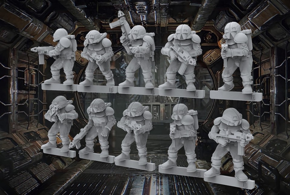 The Norts X10 28mm Rogue Trooper Stargrave Starfinder 2000AD | eBay UK