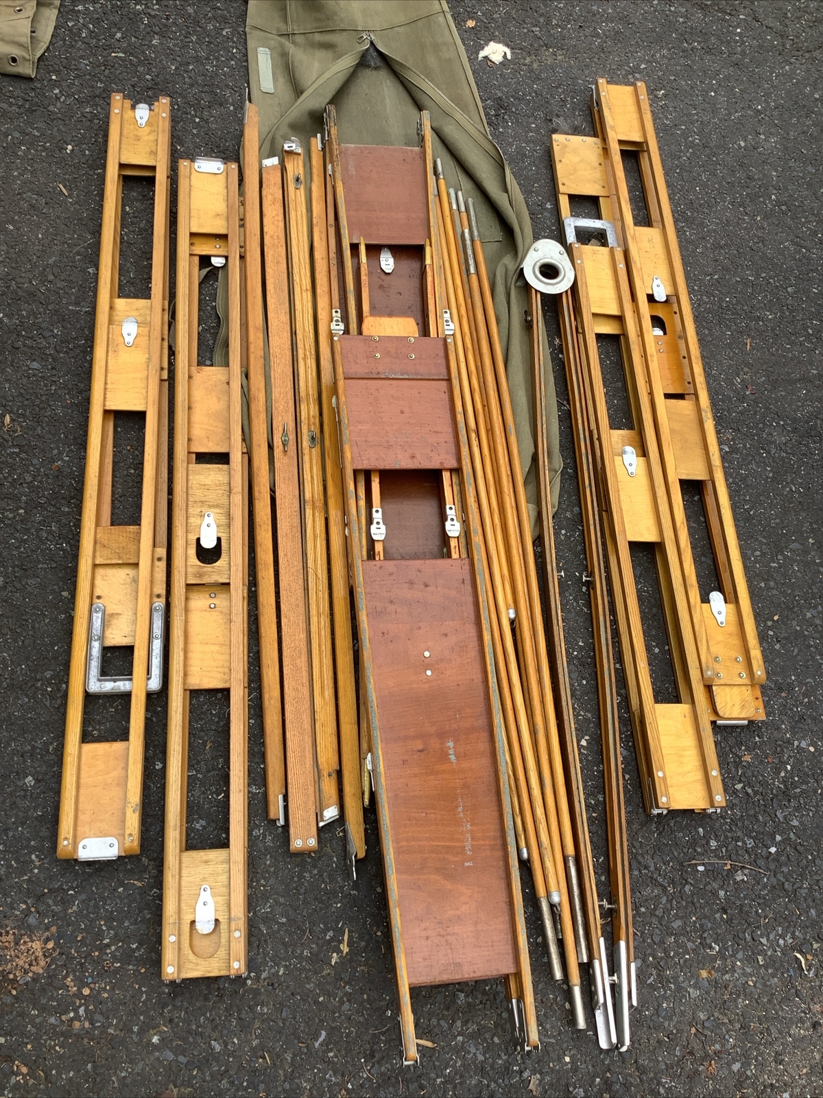 VINTAGE KLEPPER AREIUS KAYAK 16’ FRAME Parts | eBay