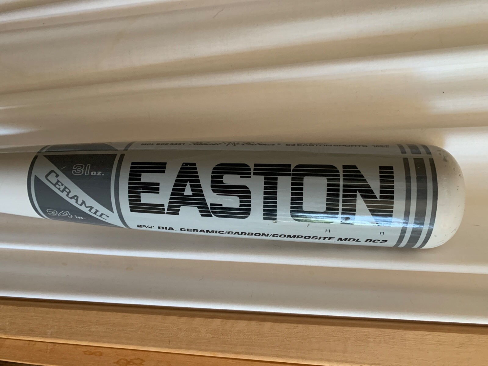 easton ceramic bat 34/31 2 3/4 inch barrel | eBay