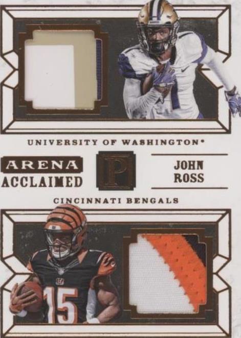 2017 Panini Pantheon - Arena Acclaimed John Ross #AA-JR Bronze /25 (MEM ...