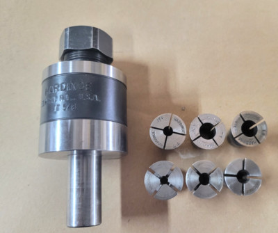 HARDINGE TT 5/8 TAPPING HEAD RELEASING W. COLLETS 255 318 194 | eBay