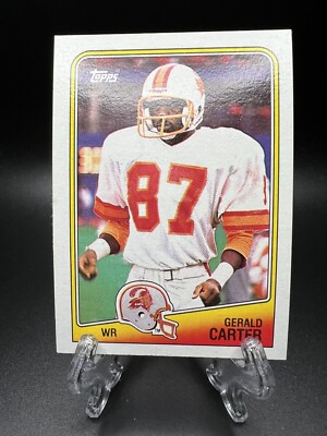 1988 Topps Football - Gerald Carter #355 Buccaneers | eBay Australia