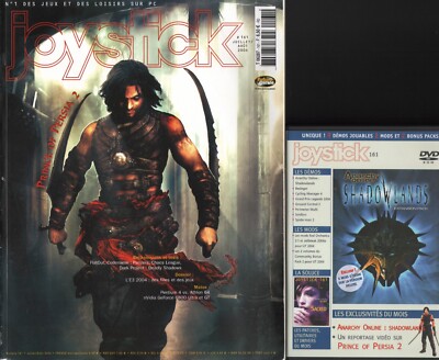 Magazine JOYSTICK n°161 de juillet-août 2004 avec son DVD-ROM | eBay