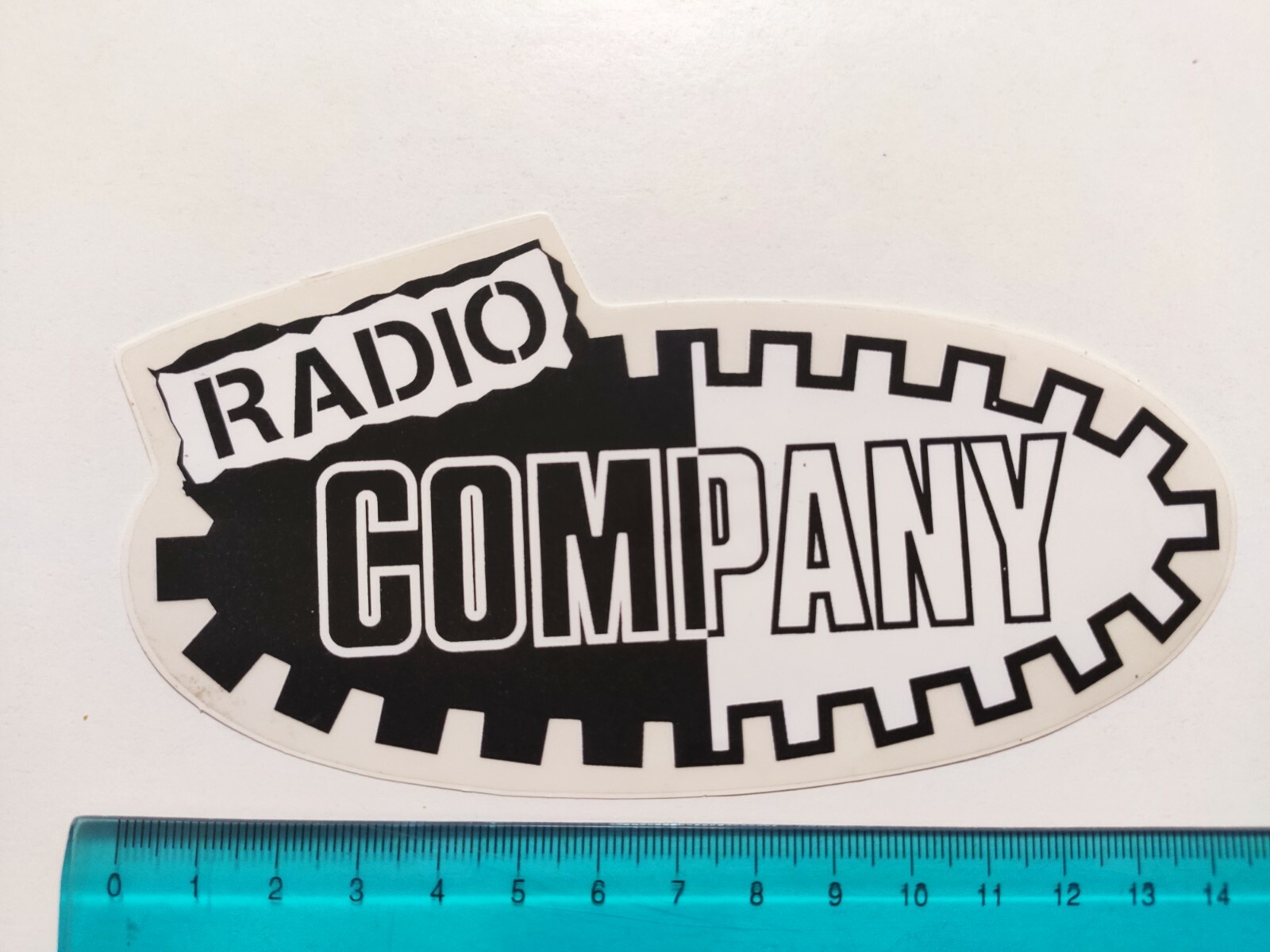 Adhesive Radio Company Years 80 80s Old Sticker Decal Autocollant ...