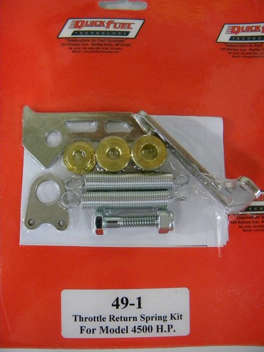 Quick Fuel 49-1QFT Throttle Return Spring Kit QFT and Holley® 4500 ...