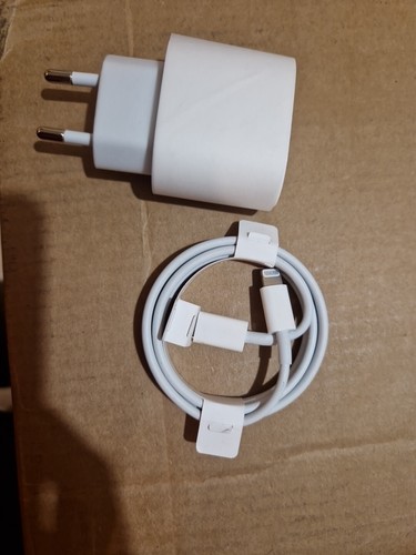 Original APPLE Netzteil 20 Watt Adapter A2347 mit USB-C Lightning Kabel ...