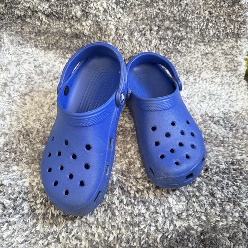 CROCS Classic Clogs Color Blue Bolt size M6 W8 | eBay