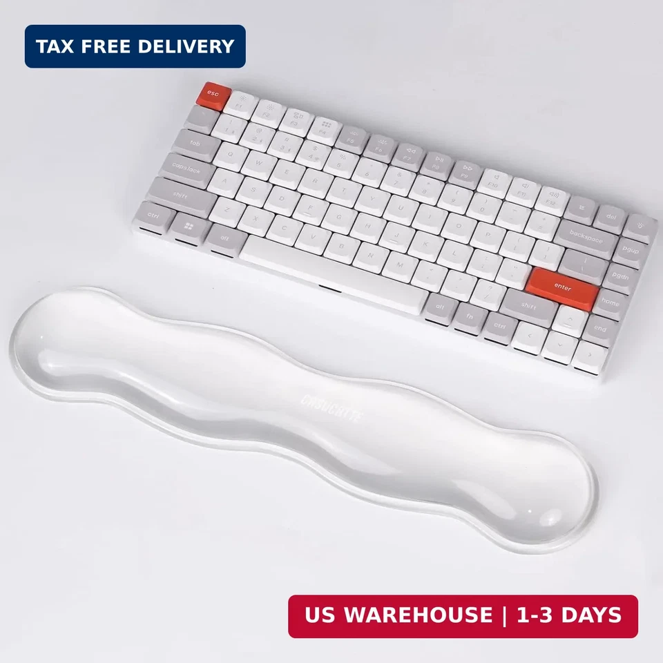 Clear Keyboard Wrist Rests for sale | eBay