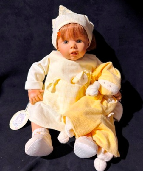 Adorable Zapf Creations Doll GERMAN ARTIST ROLANDA HEIMER Vinyl Doll 21 ...