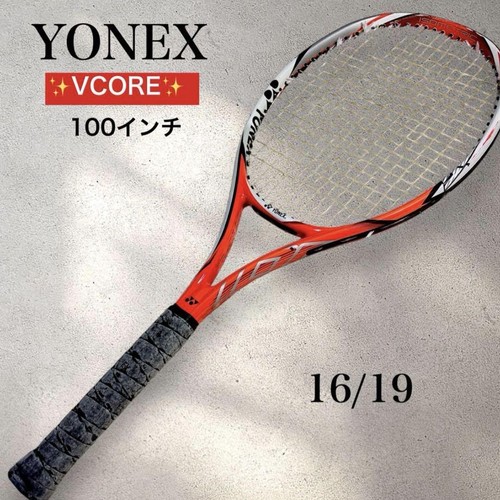 discount! Yonex Vcore 100 Inch 1619 Tennis Racket m20_0601 | eBay