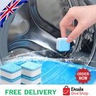 Finally Fresh Washing Machine Cleaner White Count Powder Tablets 10/20 ...