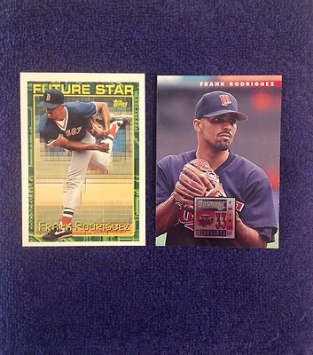 Frank Rodriguez 1994 Topps RC #112 & 1996 Donruss #23 NrMt-Mint | eBay
