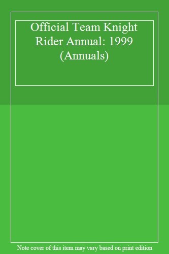 Official Team Knight Rider Annual: 1999 | eBay