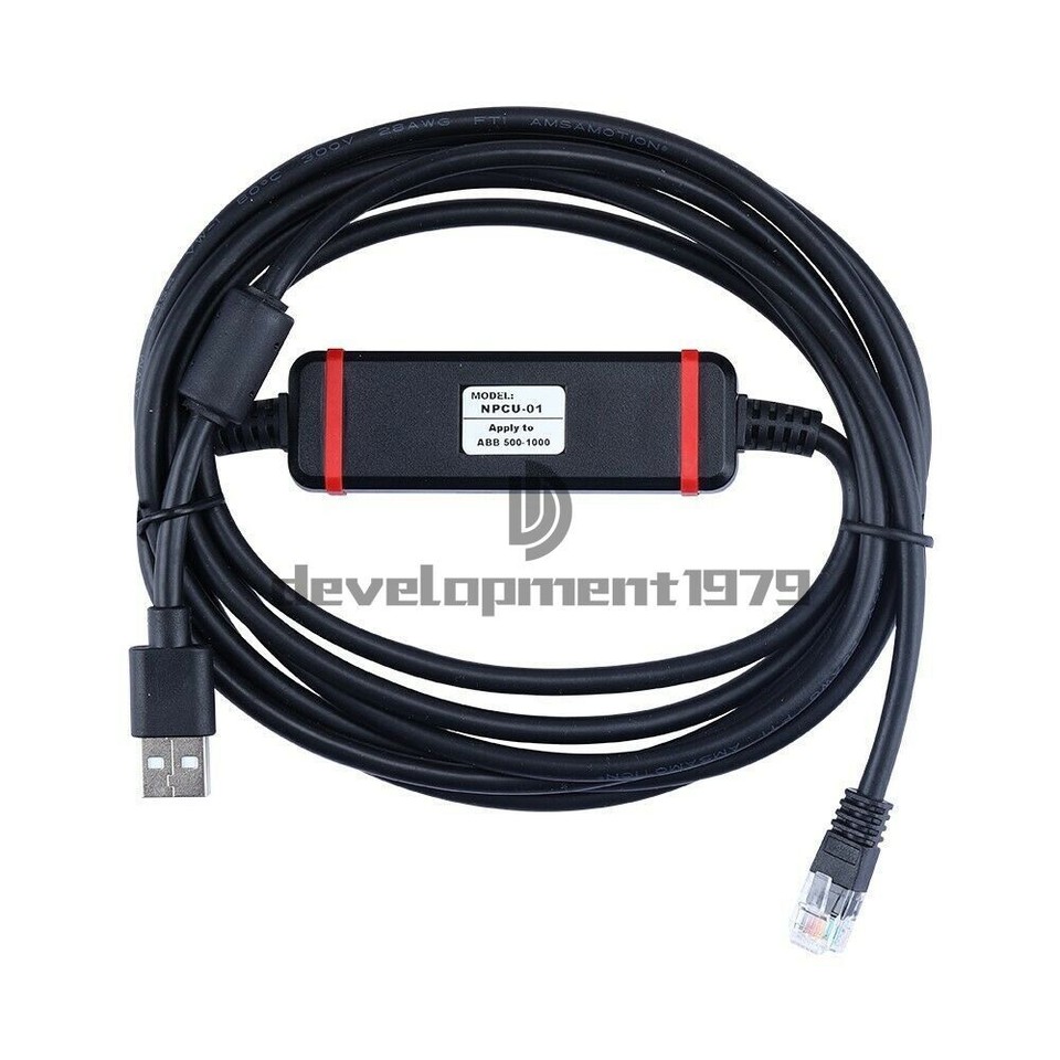 1PC For ABB USB-NPCU-01 Debugging Cable USB Download Cable NEW | eBay