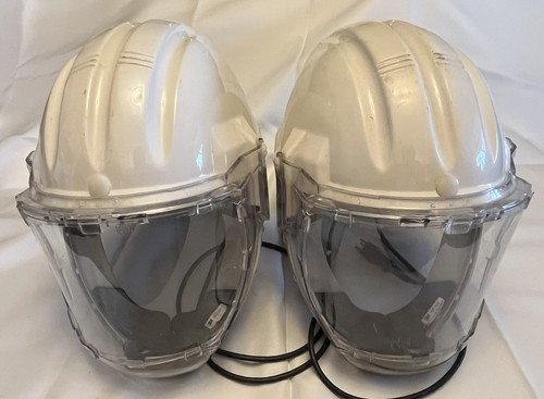 Two 3M Airstream AS-400 Respirator Air Purifying Helmets W/Charger | eBay