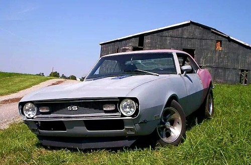 67 68 69 Chevy Camaro CPP 1-3/4" Offset Rear Leaf Shackles Kit for Wide ...