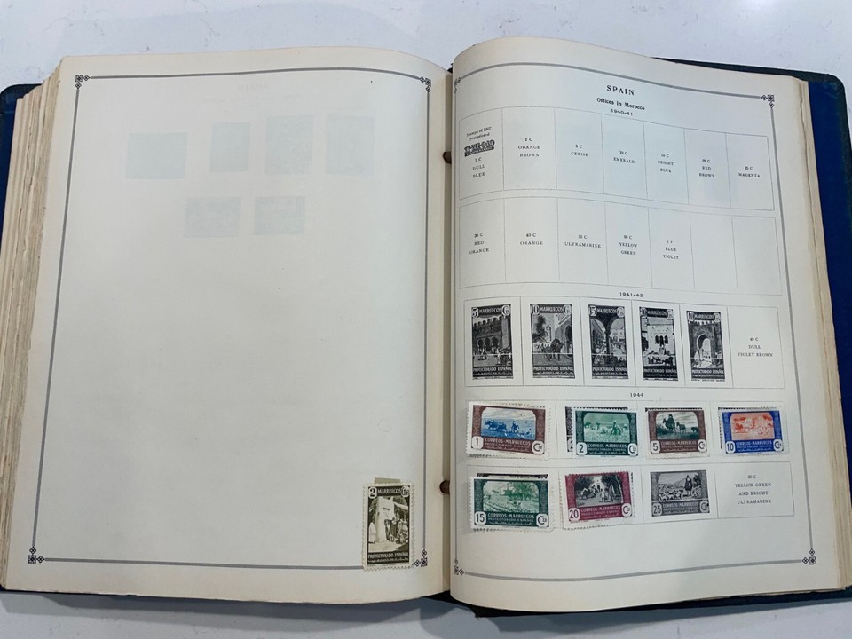 Scott International Stamp Album 1940-1946 Part II w/ a few stamps | eBay